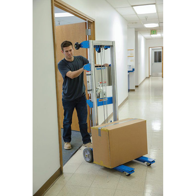 Sollevatore materiali Genie GL12 base regolabile